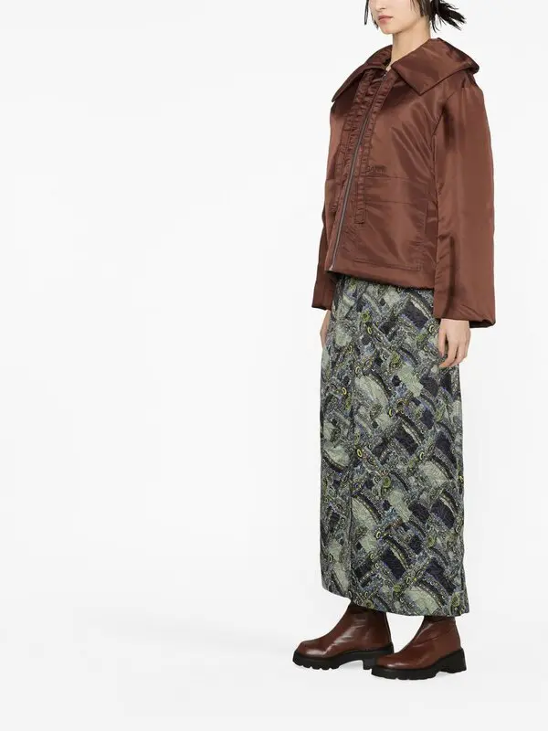 GANNI Oversized Collar Jacket