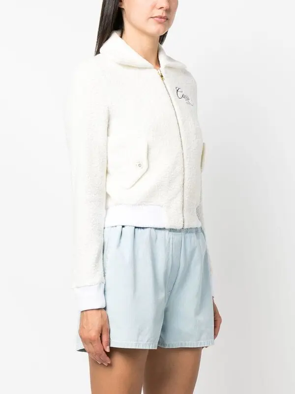 Casablanca Embroidered-logo Zip-fastening Jacket