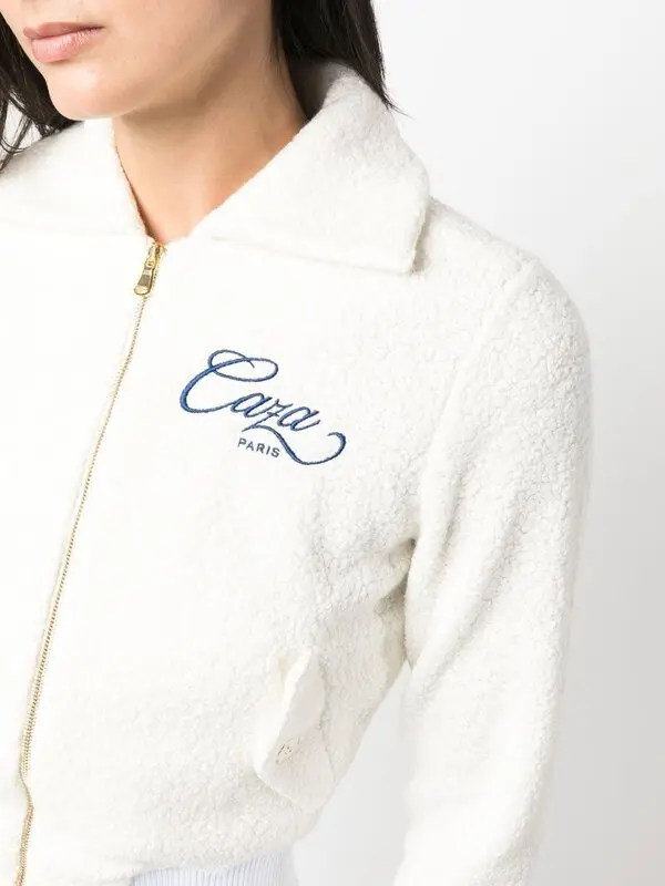 Casablanca Embroidered-logo Zip-fastening Jacket