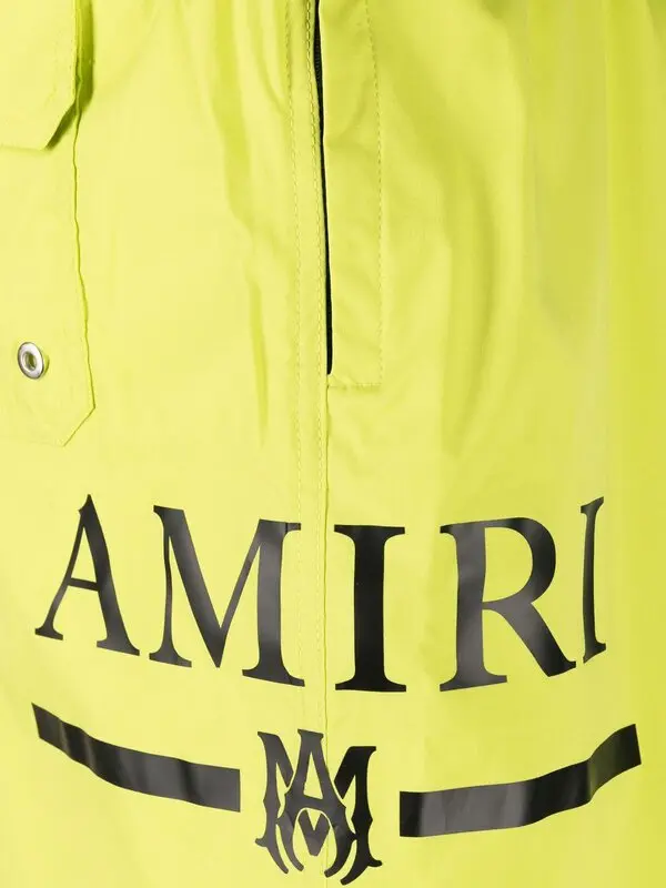 Amiri Logo-print Drawstring Swim Shorts