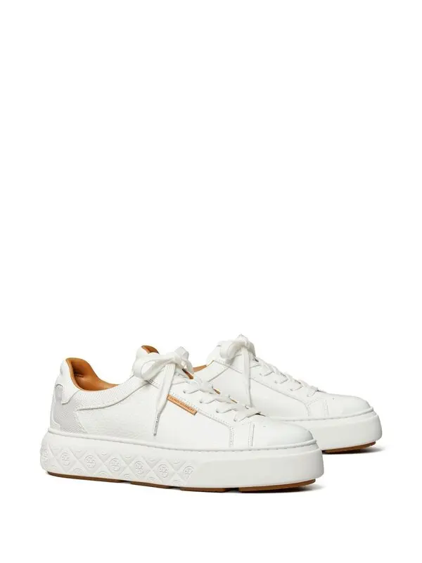 Tory Burch Ladybug Platform Sneakers - White