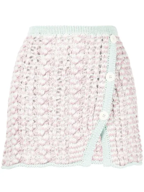 MARCO RAMBALDI Off-centre Knit Skirt