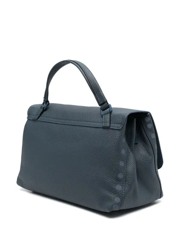 ZANELLATO Postina Flap Tote Bag - Blue
