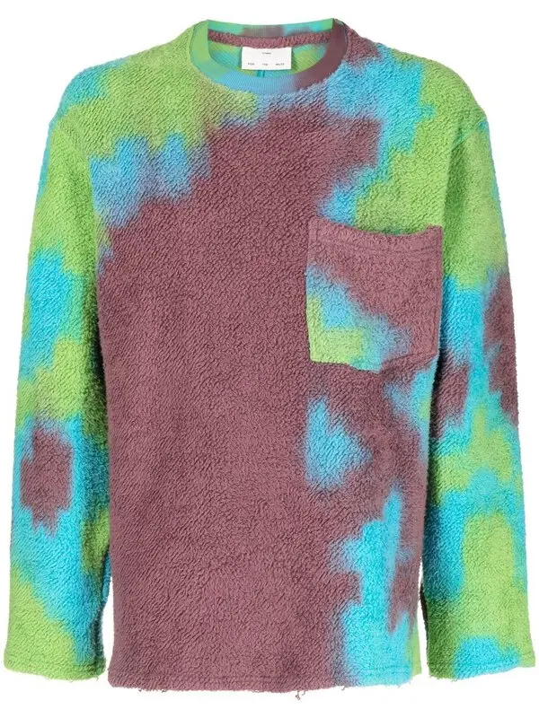 SONG FOR THE MUTE Abstract-pattern Print Jumper