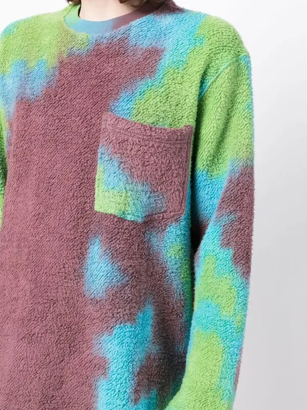 SONG FOR THE MUTE Abstract-pattern Print Jumper