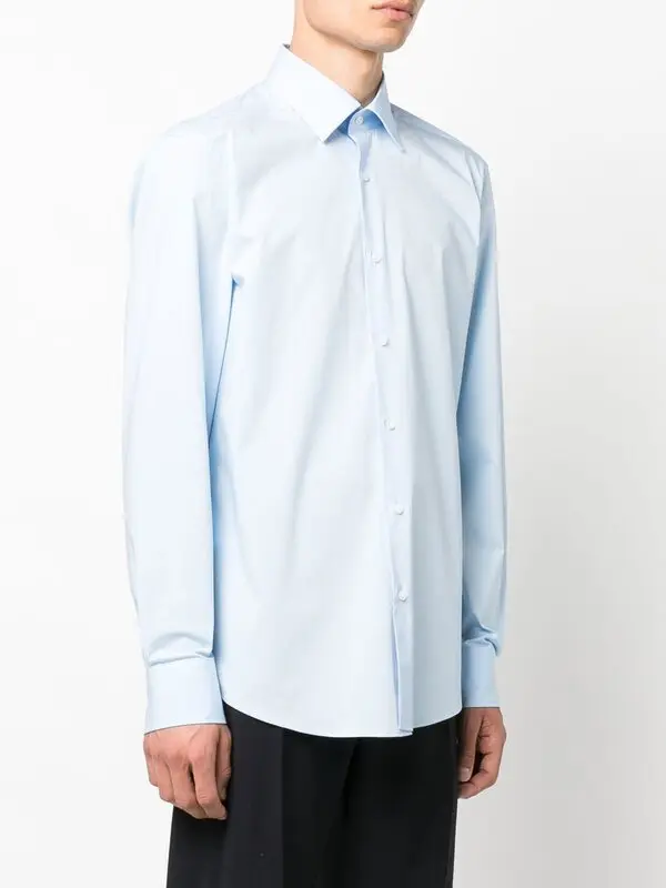 BOSS Kent Slim-fit Shirt - Blue