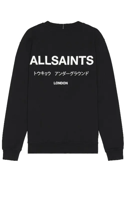 ALLSAINTS Underground Crew - Jet Black