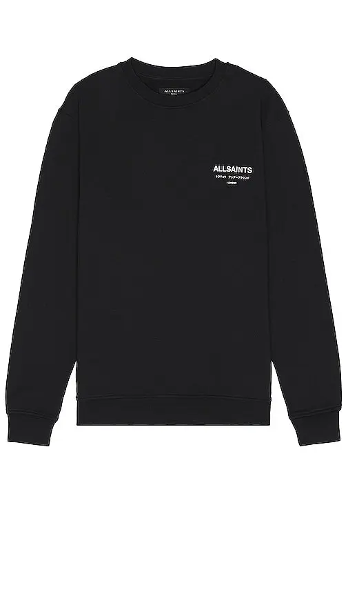 ALLSAINTS Underground Crew - Jet Black