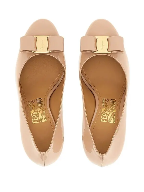 FERRAGAMO Vara Bow Mid-heel Pumps