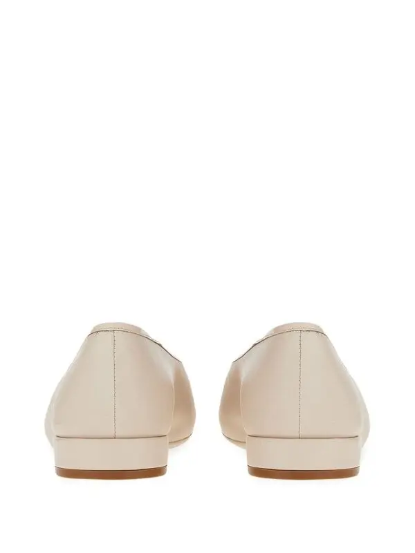 FERRAGAMO Chunky-buckle Ballerina Flats