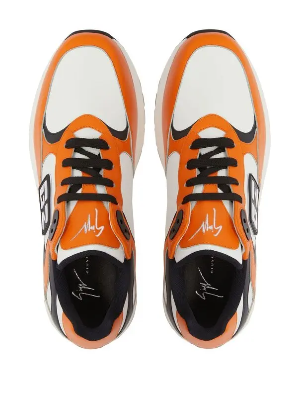 GIUSEPPE ZANOTTI Gz Runner Low-top Sneakers - Orange