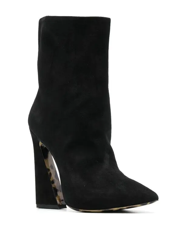 Philipp Plein Leopard-sole Ankle Boots