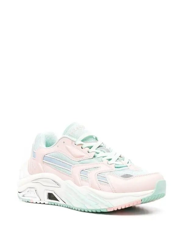 PLEIN SPORT Panelled Chunky Sneakers - Blue