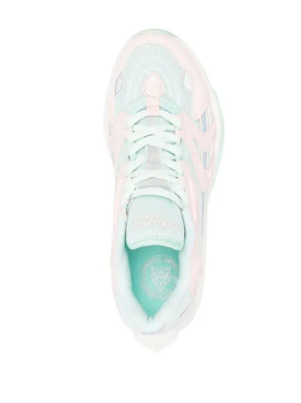 PLEIN SPORT Panelled Chunky Sneakers - Blue