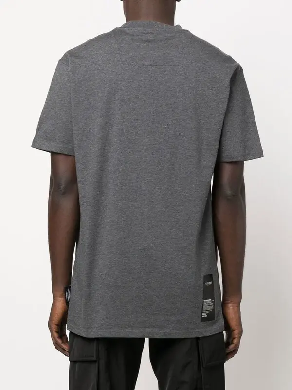 PLEIN SPORT Logo-print Short-sleeve T-shirt - Grey