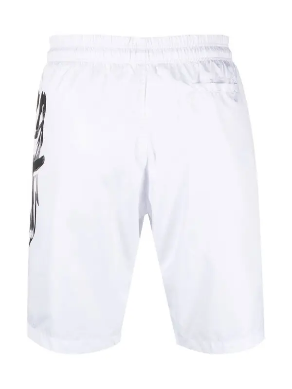 PLEIN SPORT Logo-print Swim Shorts
