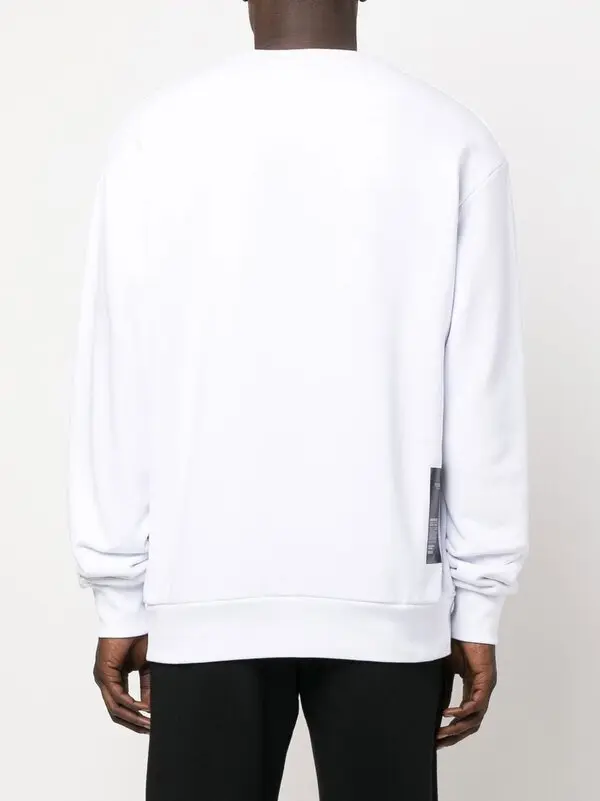 PLEIN SPORT Tiger-head Long-sleeve Sweatshirt