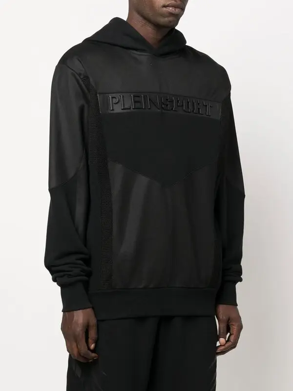 PLEIN SPORT Logo-embossed Hoodie