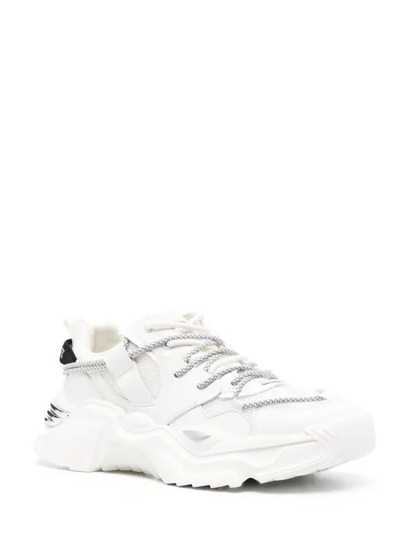 PLEIN SPORT Mesh Panel Lace-up Sneakers