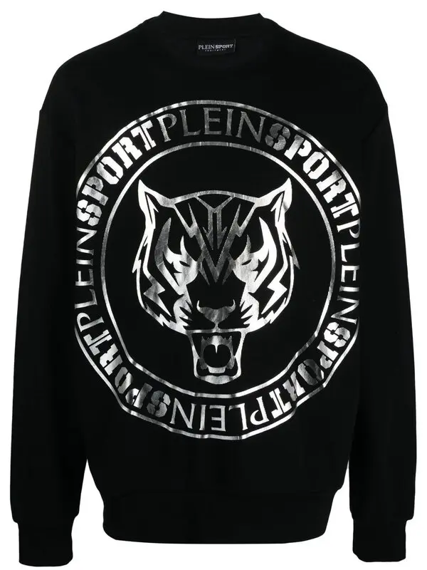 PLEIN SPORT Tiger Logo-print Sweatshirt