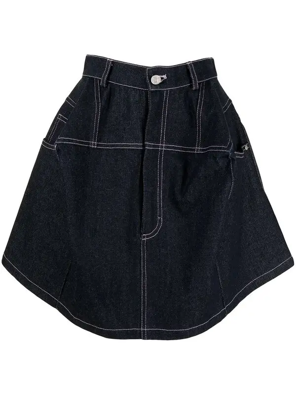 Natasha Zinko Denim Full Skirt