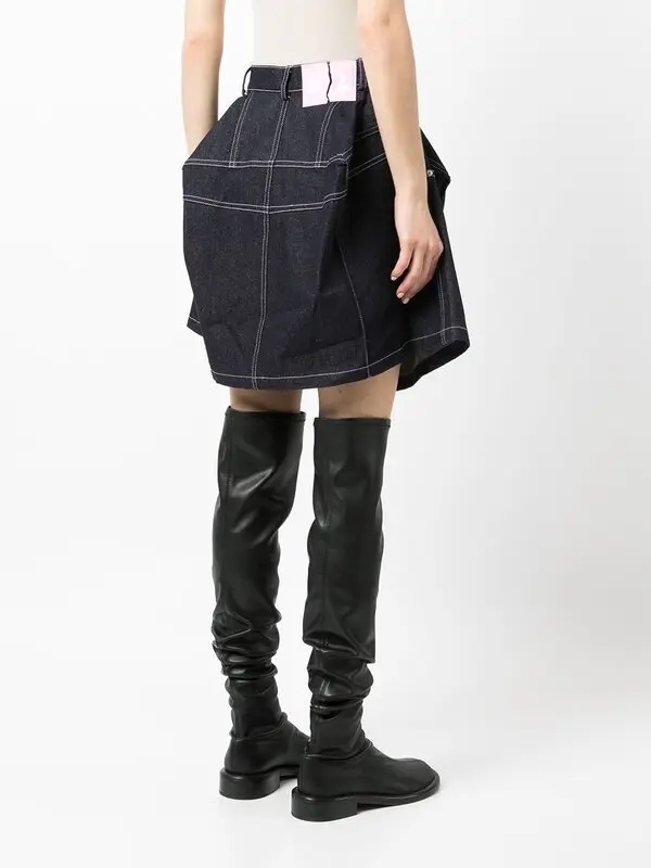 Natasha Zinko Denim Full Skirt