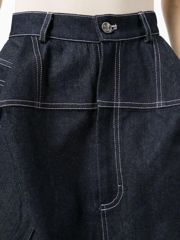 Natasha Zinko Denim Full Skirt
