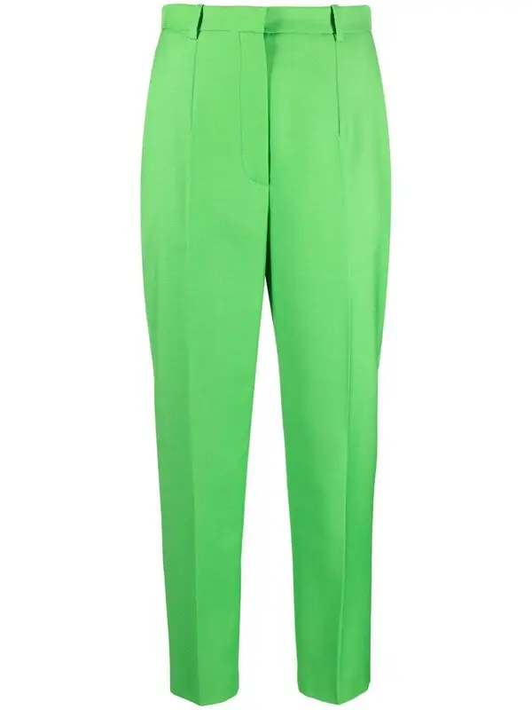 Alexander McQueen High-waisted Cropped Trousers
