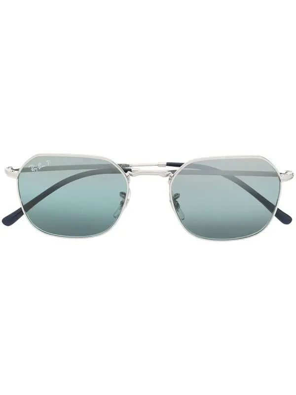 Ray-ban Square Frame Sunglasses - Silver