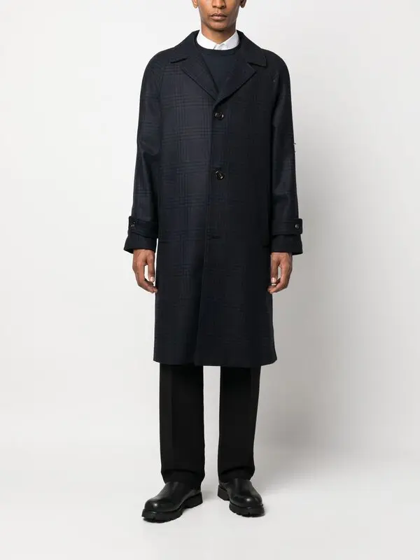 ZANONE Crew-neck Wool-blend Sweater - Blue