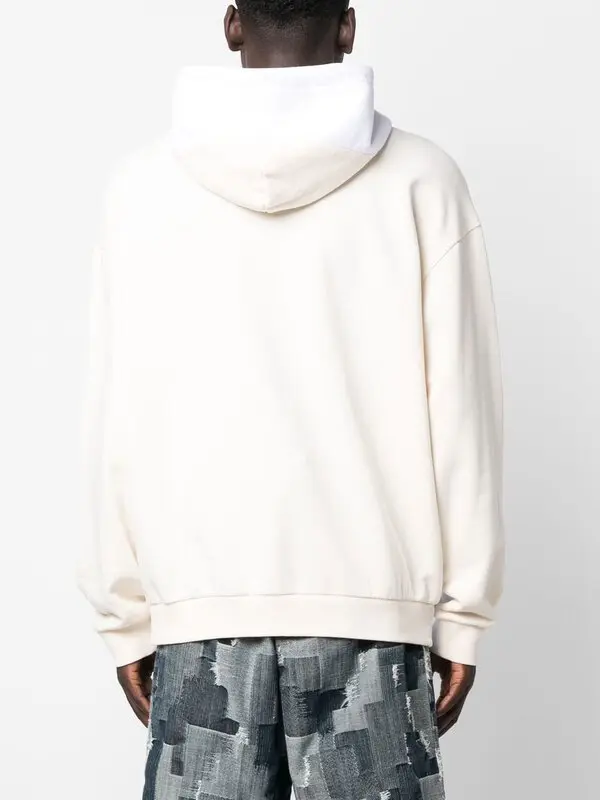 COUNTY OF MILAN Cross Logo-embroidered Hoodie