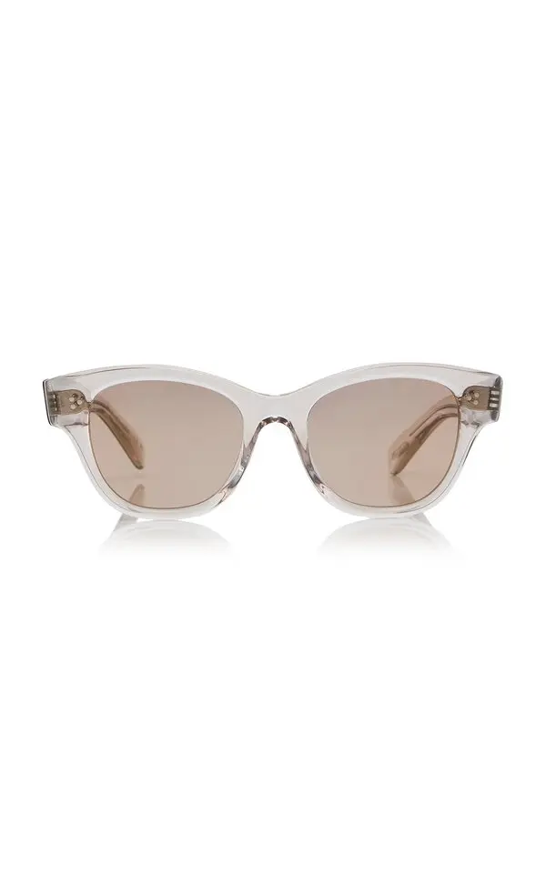 Oliver Spencer Eadie Square-frame Acetate Sunglasses
