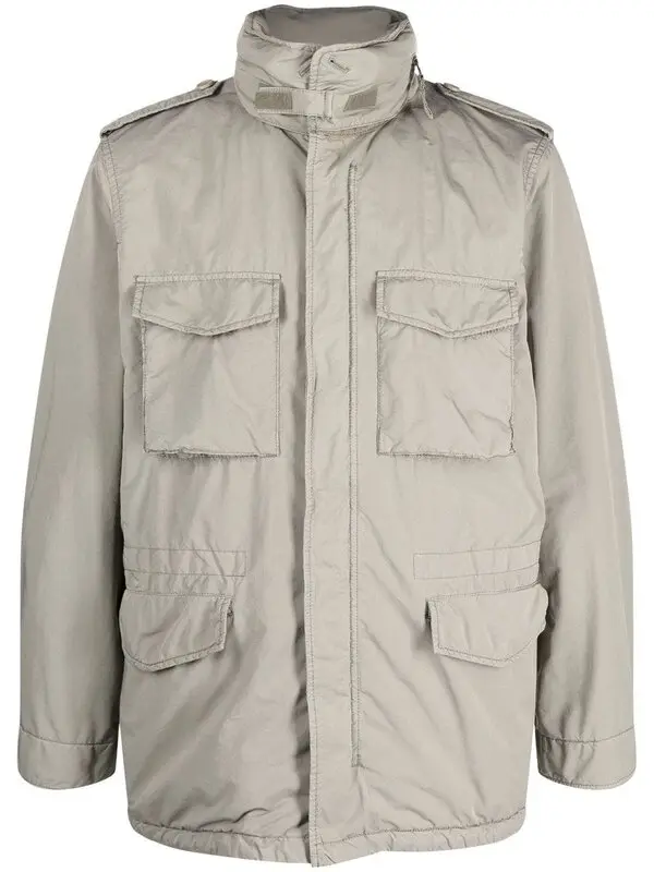 Aspesi Newcamp Military Jacket - Grey