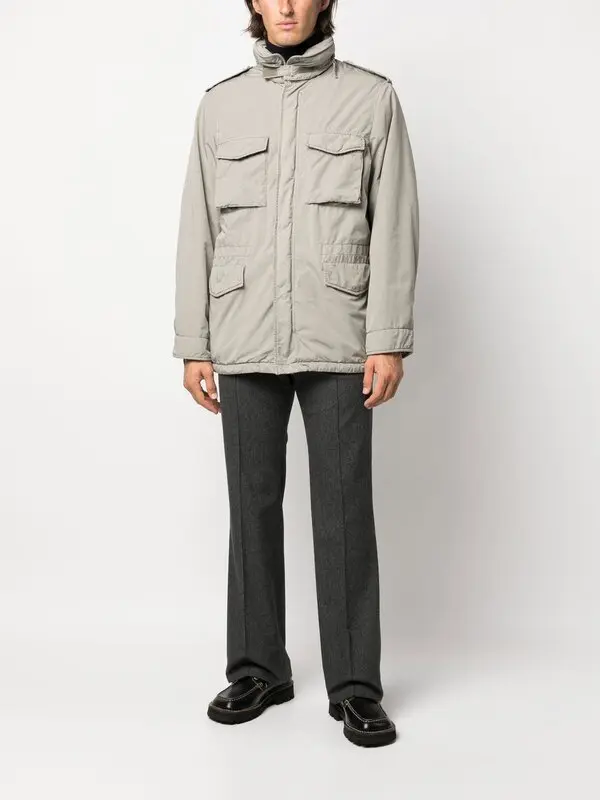 Aspesi Newcamp Military Jacket - Grey