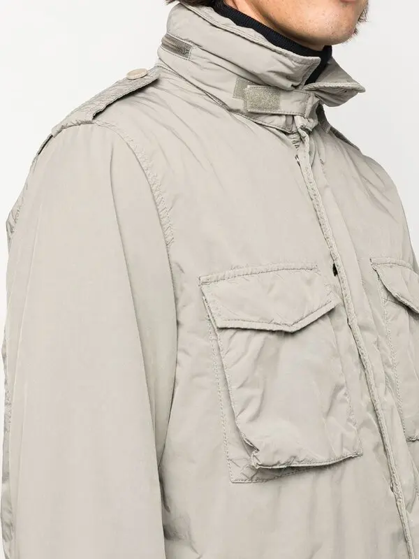 Aspesi Newcamp Military Jacket - Grey