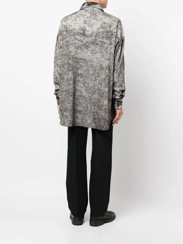 DIESEL® S-kang Long-sleeve Cotton Shirt