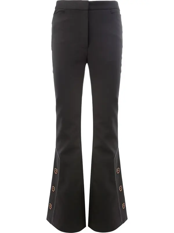 ELLERY Flared Button Trousers