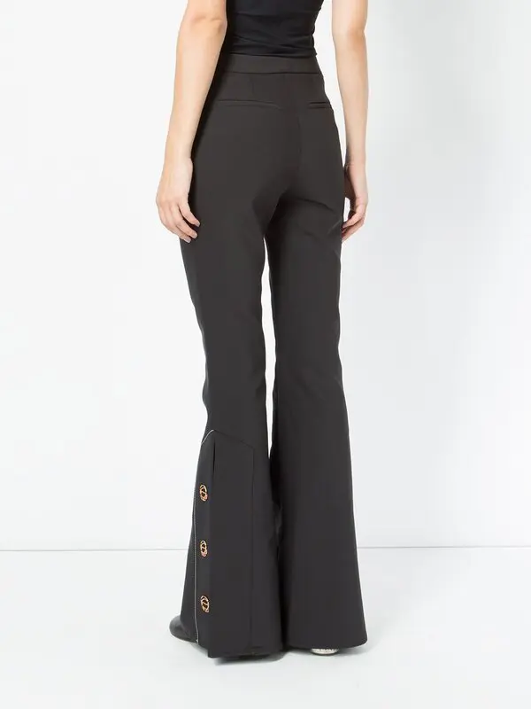ELLERY Flared Button Trousers