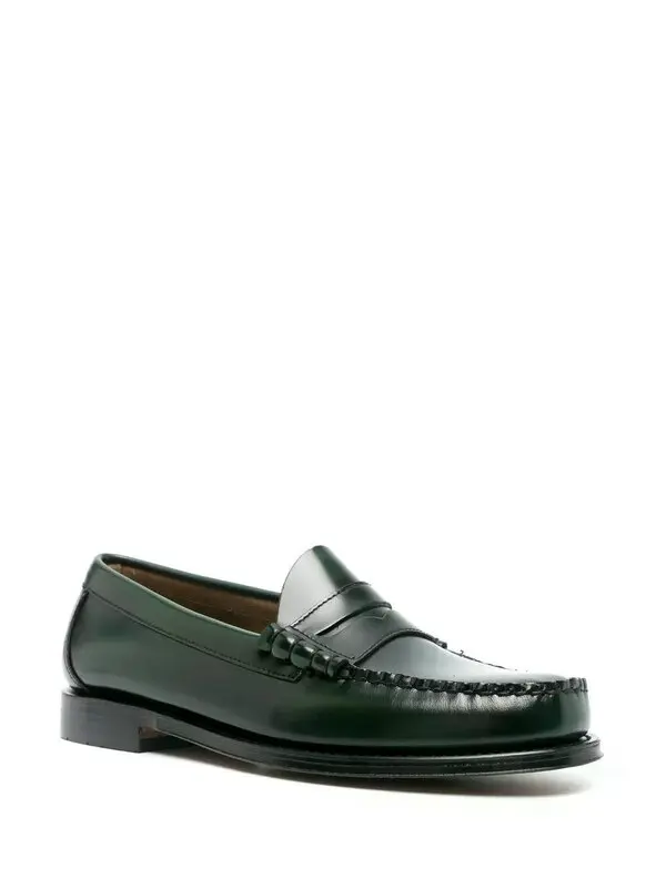 G.H.BASS Weejuns Larson Penny Loafers - Green