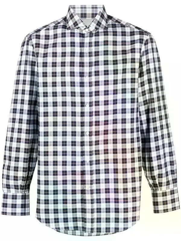 Brunello Cucinelli Check-print Shirt