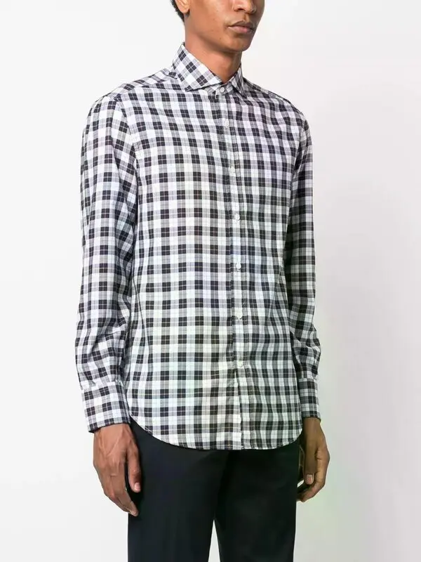 Brunello Cucinelli Check-print Shirt
