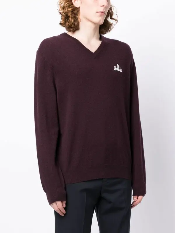 N.peal Chest Logo-print Knit Jumper