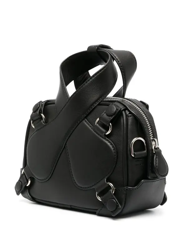 COURREGES Loop Crossbody Bag - Black