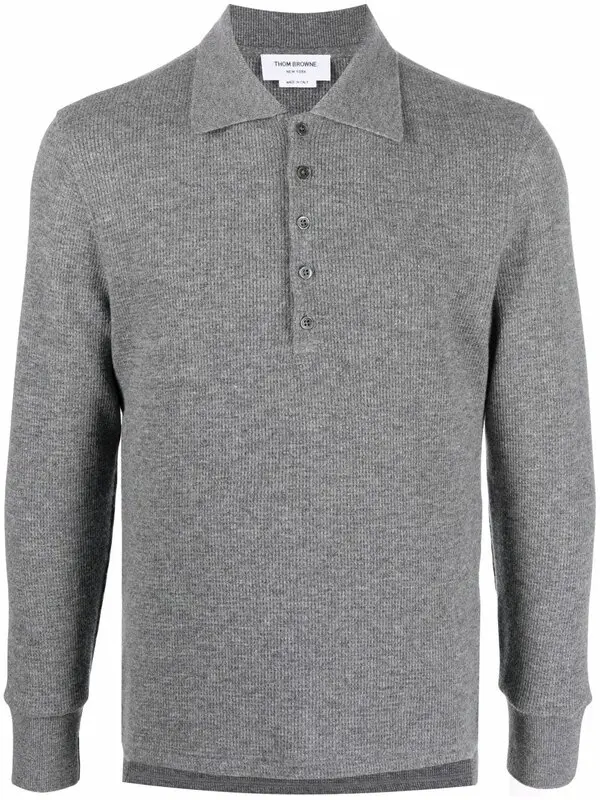Thom Browne Long-sleeve Polo Shirt