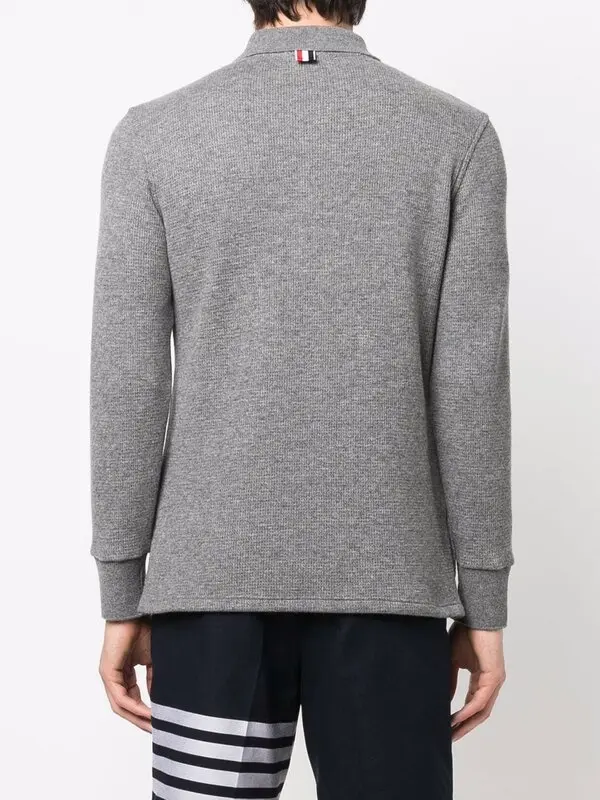 Thom Browne Long-sleeve Polo Shirt