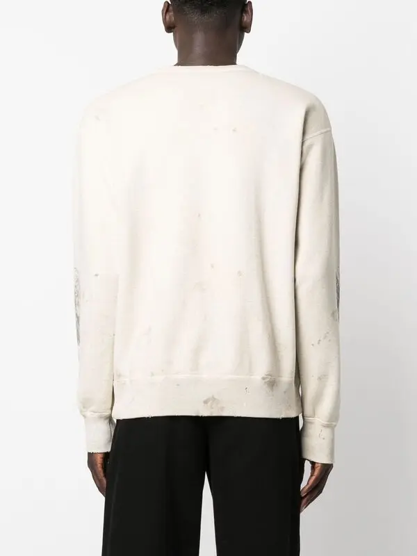 SAINT MXXXXXX Graphic-print Sweatshirt