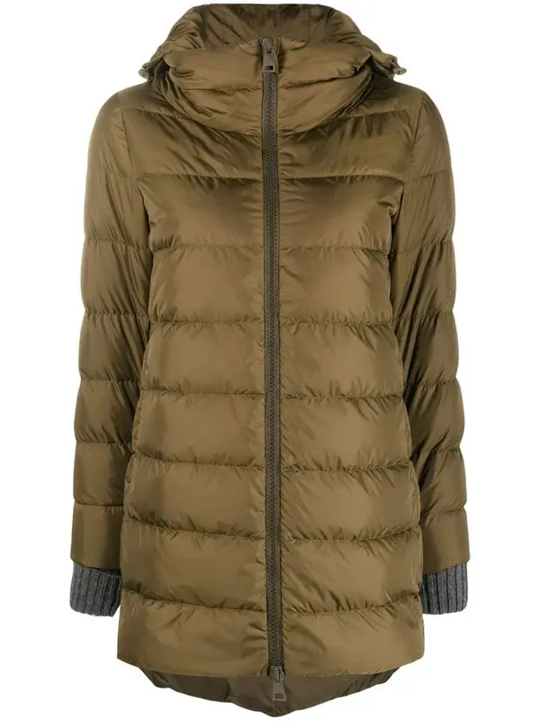 Herno Hooded Feather Down Coat
