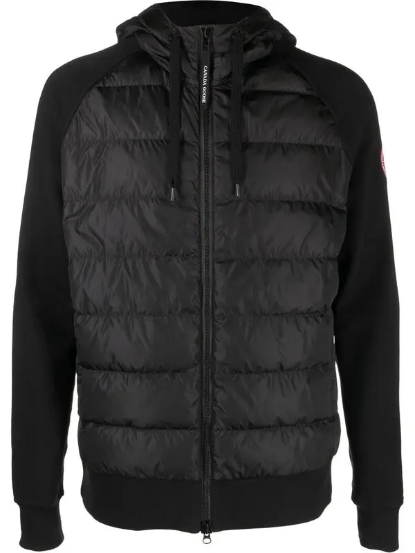 Canada Goose Hybridge Huron Hooded Gilet - Black