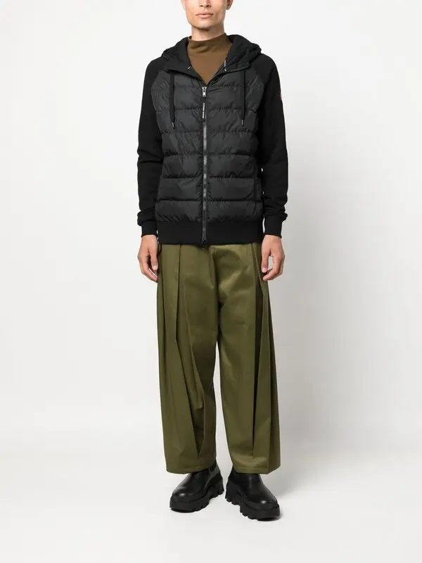 Canada Goose Hybridge Huron Hooded Gilet - Black
