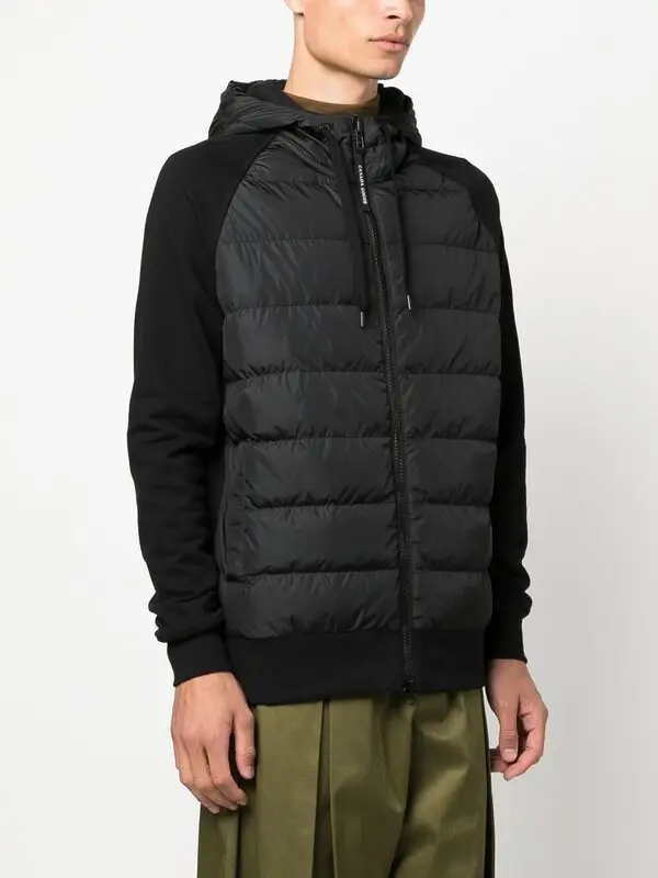 Canada Goose Hybridge Huron Hooded Gilet - Black